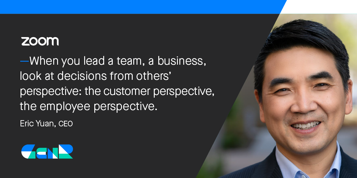 Operationalizing for Scalability: Zoom CEO Eric Yuan | Clari