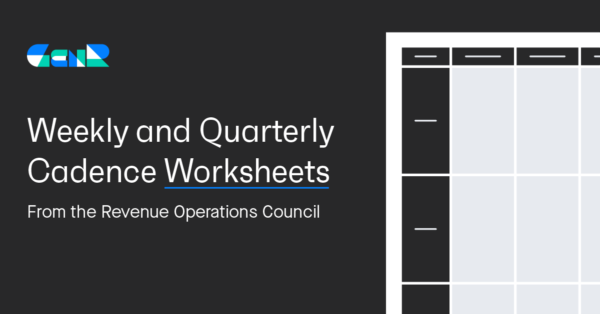 RevOps Worksheets to Fine-Tune Your Cadence | Clari