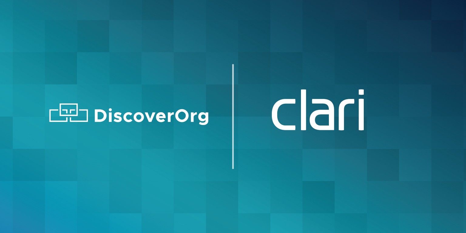 DiscoverOrg and Clari Team Up for More Complete Contact Data | Clari
