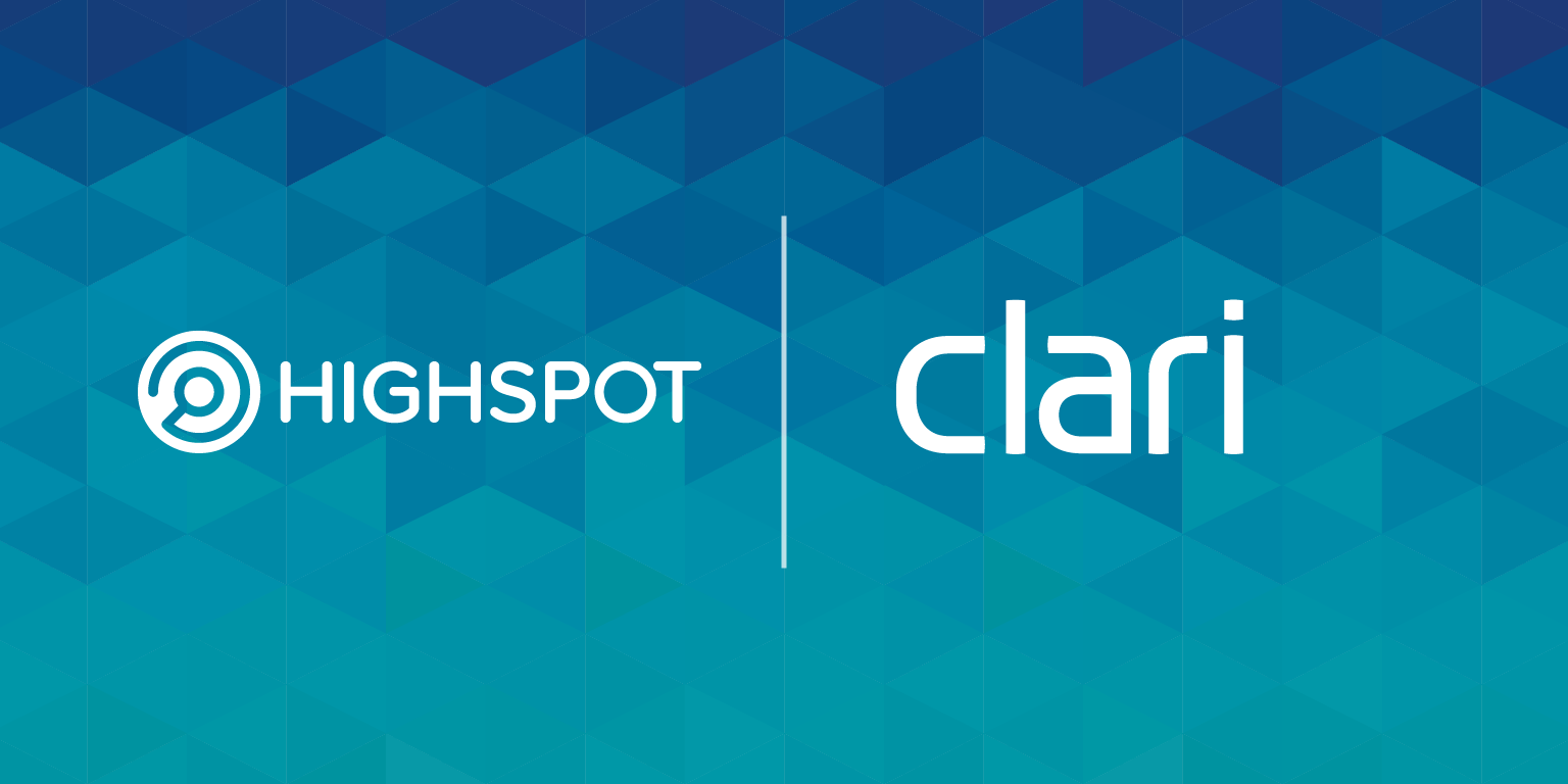 Announcing the Highspot and Clari Integration | Clari
