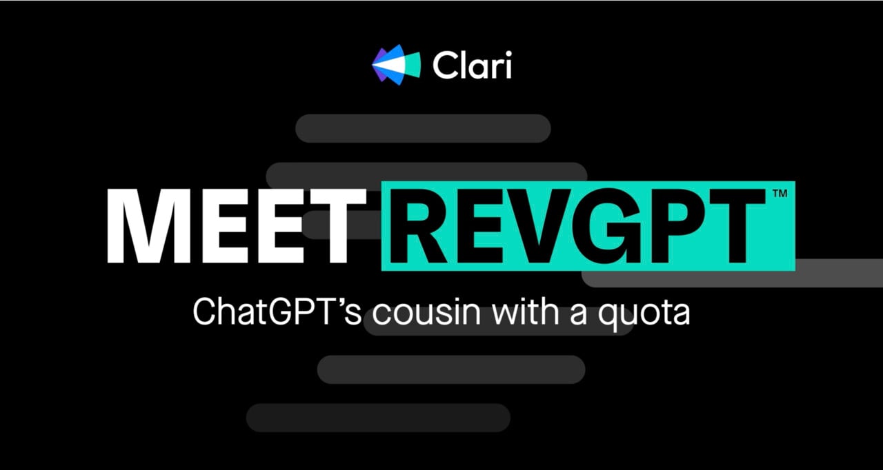 Clari Introduces RevGPT to Empower Revenue Teams with Prescriptive ...