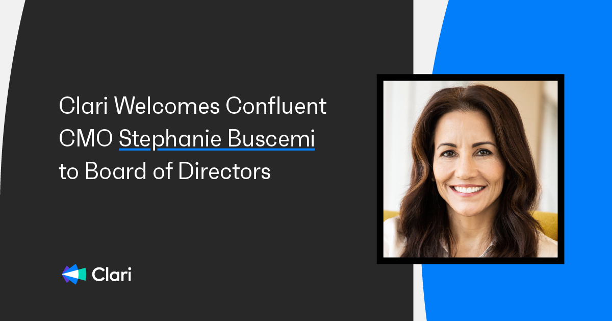 Stephanie Buscemi Joins Clari Board of Directors | Clari