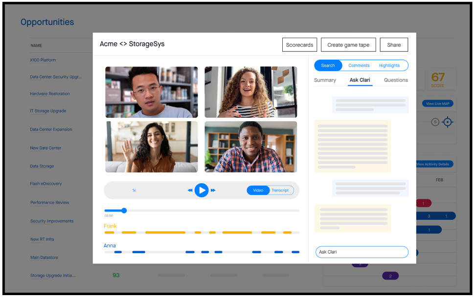 Clari Copilot - Conversation Intelligence Software | Clari